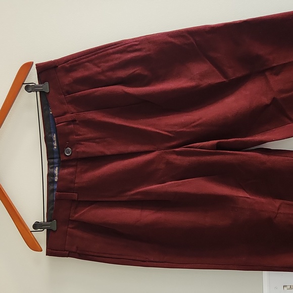 Brooks Brothers | Pants | Maroon Brooks Brothers Elliot Chino Pants Sz ...